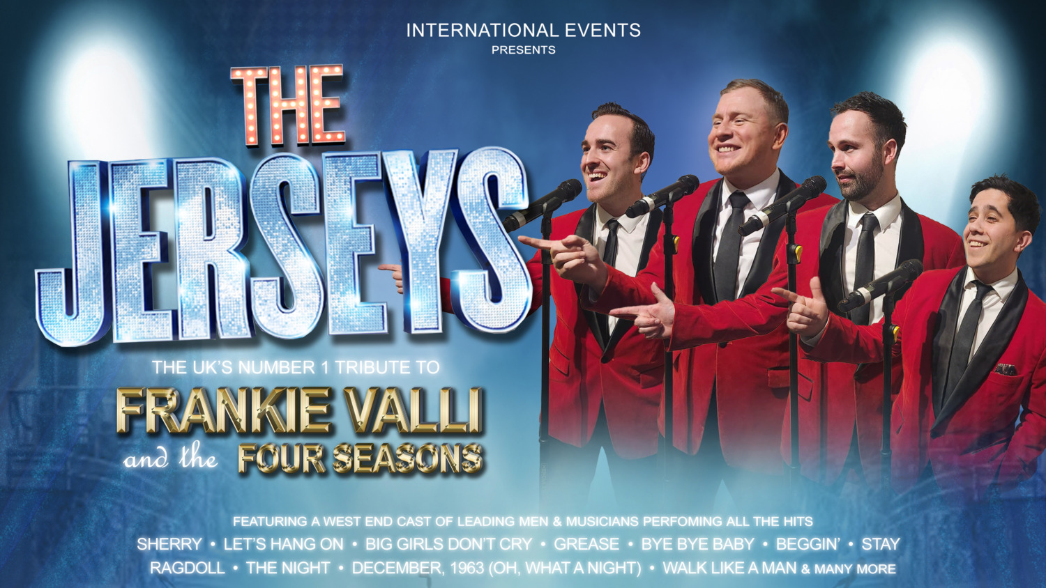 The Jerseys - Live! - Tobacco Factory Theatres