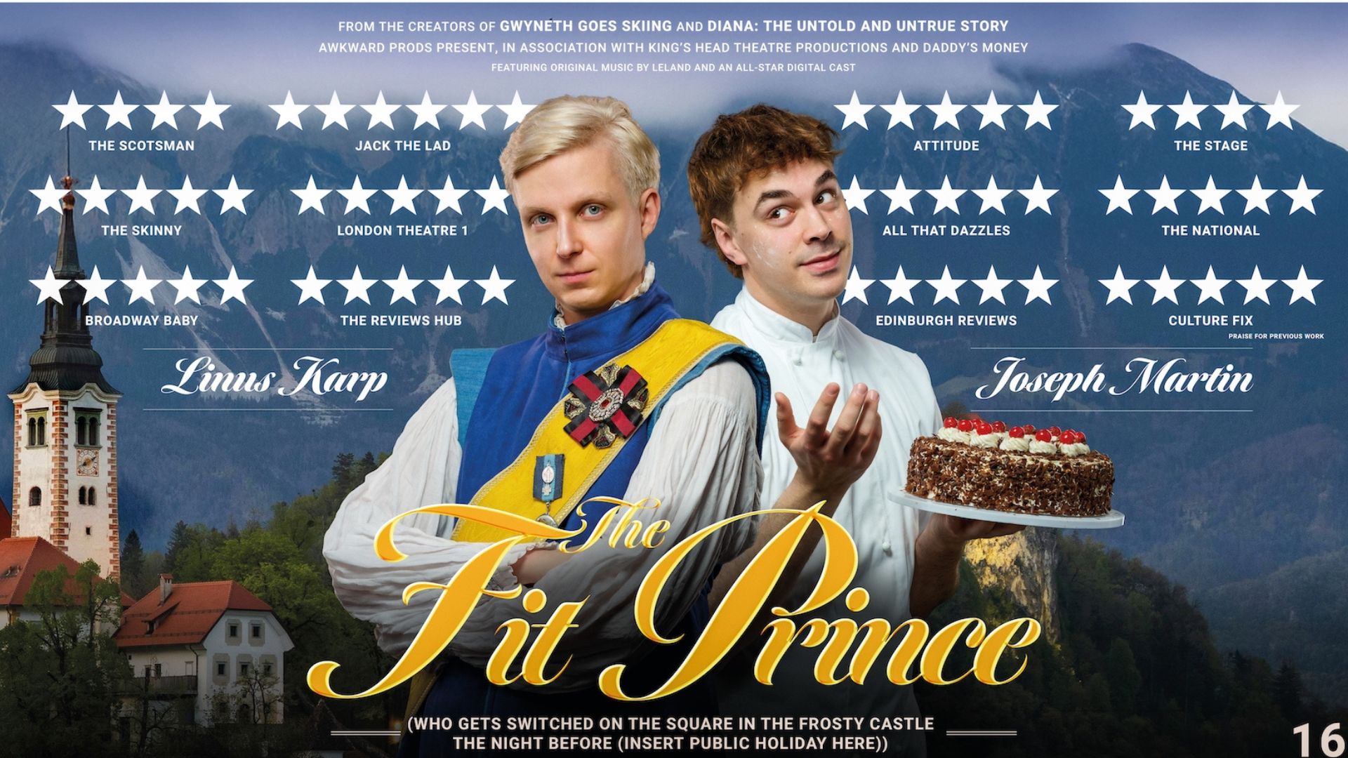 The Fit Prince (who gets switched on the square in the frosty castle ...